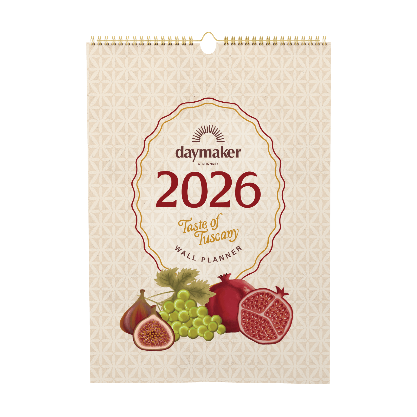 2026 Wall Calendar 'Taste of Tuscany' – Daymaker Stationery